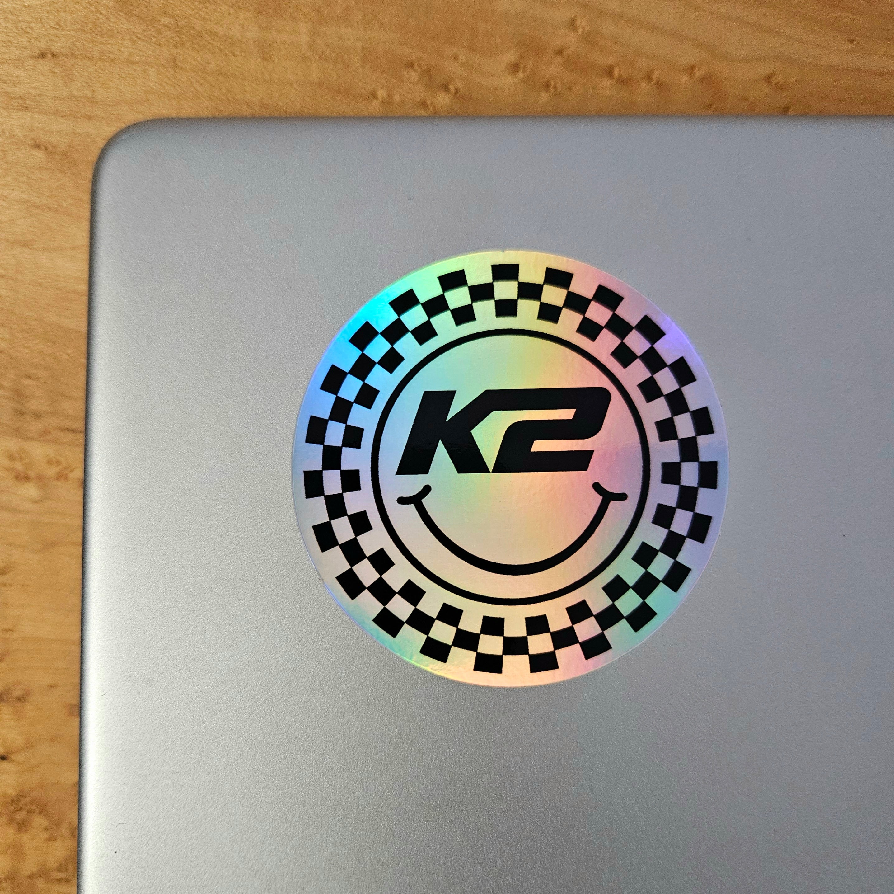 K2 Fab Smiley Logo Sticker – K2 Fabrication