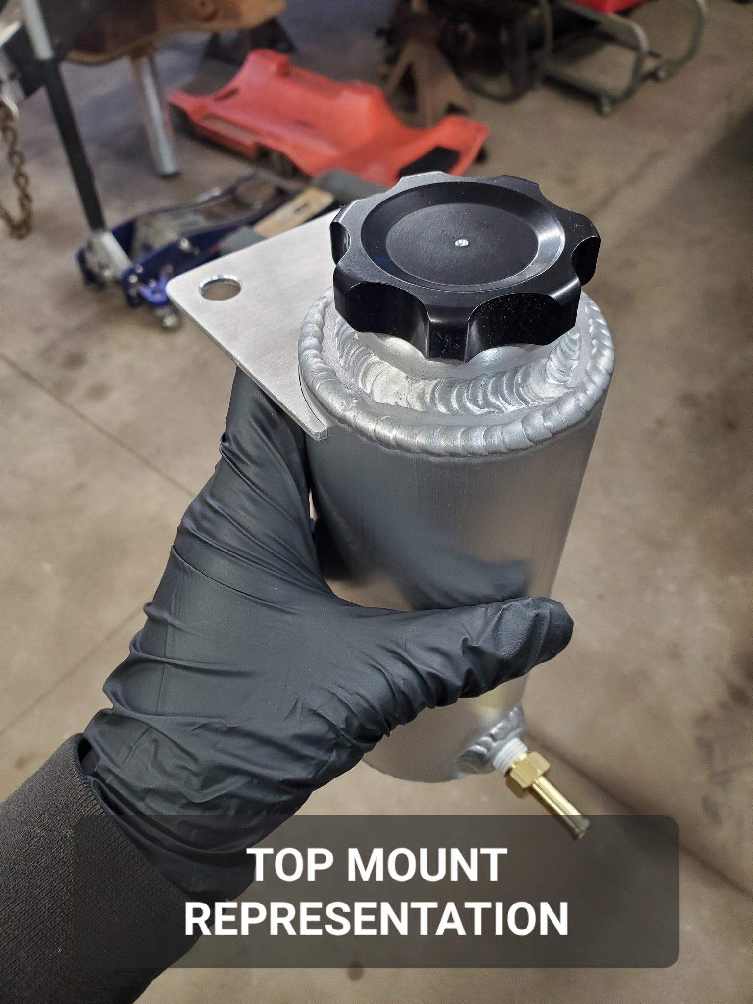 Universal Coolant Overflow Tank - Round – K2 Fabrication